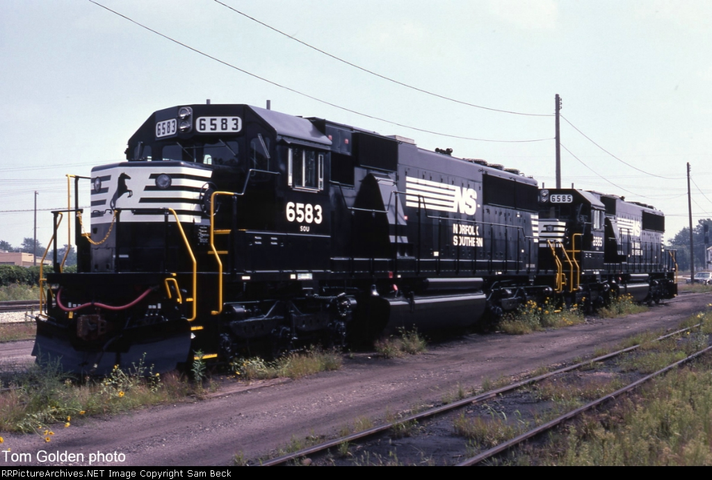 NS 6583 and 6585--New SD60s